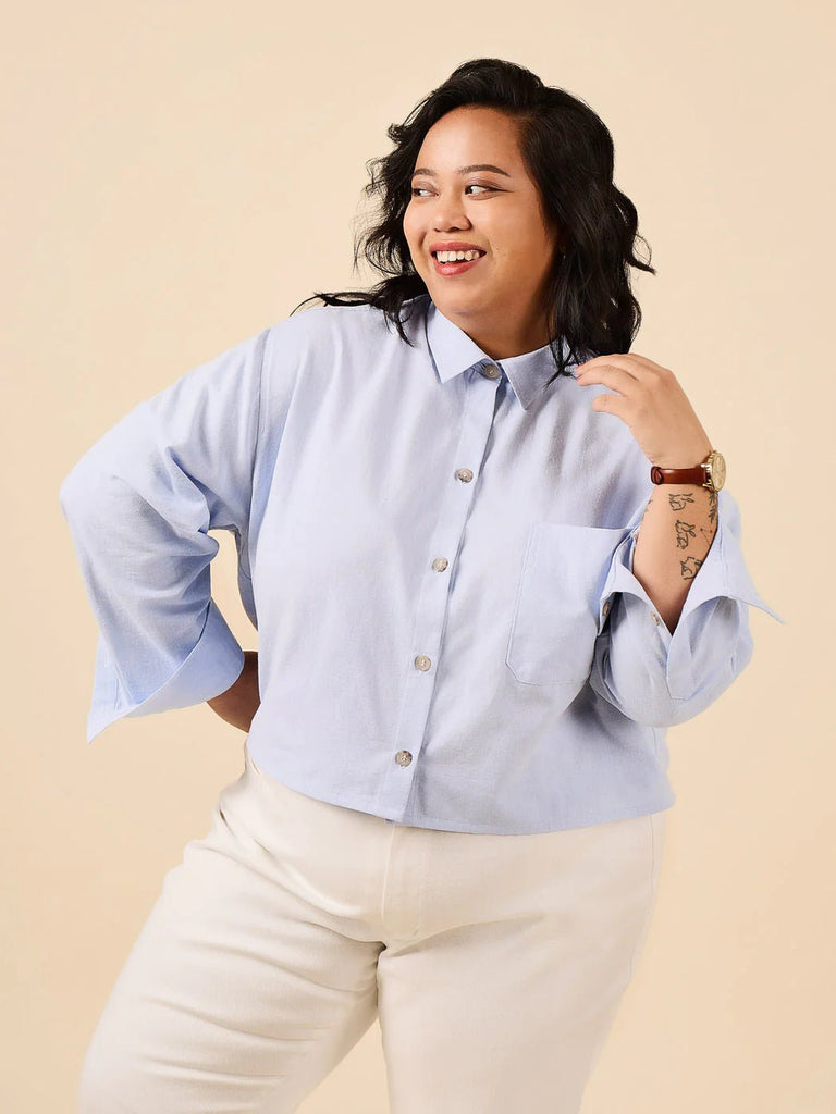 Jenna Shirt Sewing Pattern from Closet Core Patterns – Needle Sharp