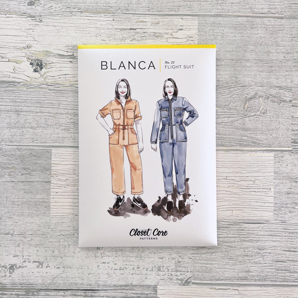 Blanca Flight Suit Sewing Pattern by Closet Core Patterns – Needle Sharp