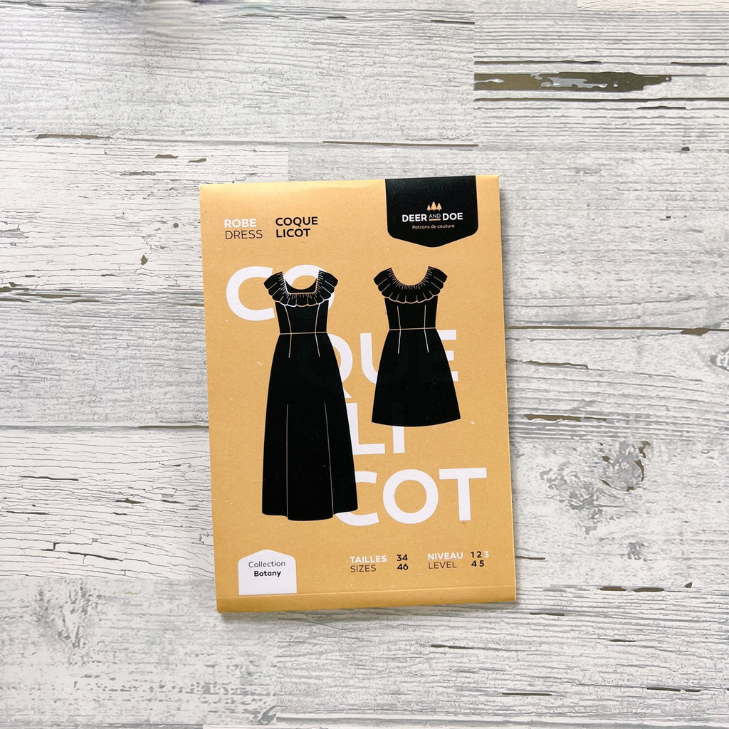 Coquelicot Dress Sewing Pattern by Deer & Doe – Needle Sharp