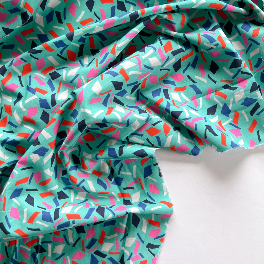 Jade Confetti Cotton Lawn - Needle Sharp